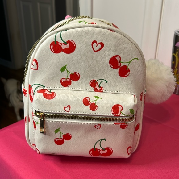Bags | Nwt Shop Like Dreams Mini Cherry Backpack | Poshmark
